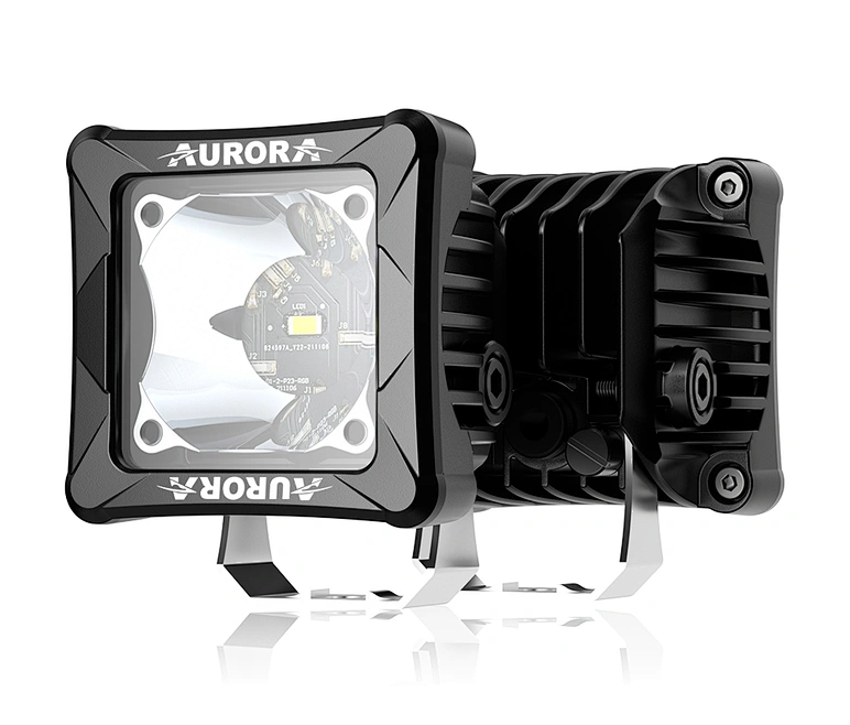 LED DRIVING LIGHT FOG LIGHT SUIT RECON BAR 30W PAIR WHITE & AMBER – SLX 4x4