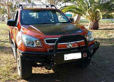 HOLDEN COLORADO WINCH BAR XROX BULLBAR 06/2012 on INCL BASH PLATE LT L ...