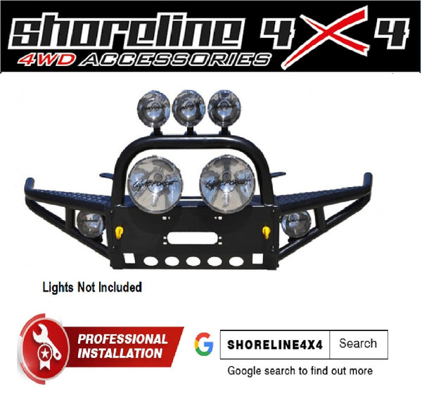 XROX BAR 100 SERIES IFS 1998-2007 WINCH BAR XROX BULLBAR – SLX 4x4