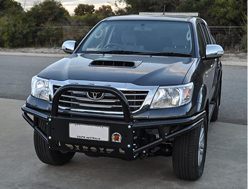 xrox Steel Bull Bar Roo Bar for Toyota Hilux 09/2011 -06/2015 – SLX 4x4